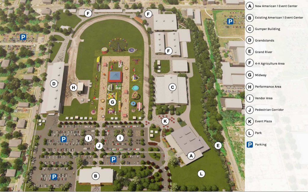 New Drawings Unveiled for American 1 Event Center and New Fair Layout | JTV