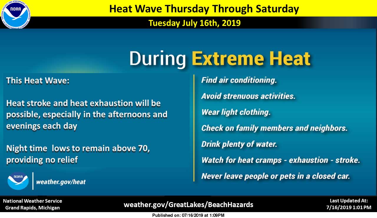 List of Cooling Centers and Hot Weather Precautions | JTV