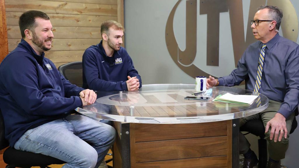 SAU-Bowling-Coach-Gerry-Lobdell-with-Freshman-Standout-Connor-Wallis ...