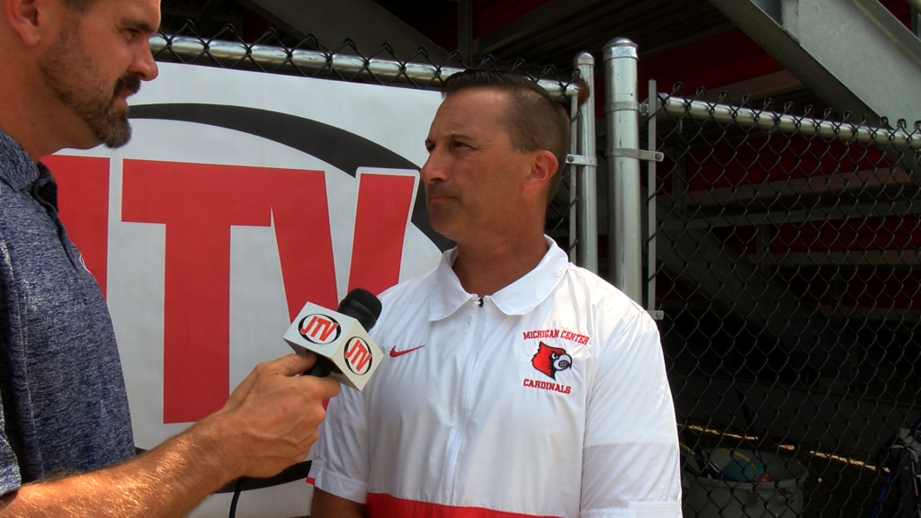 Football Media Day: Michigan Center Head Coach, Troy Allen - JTV Jackson