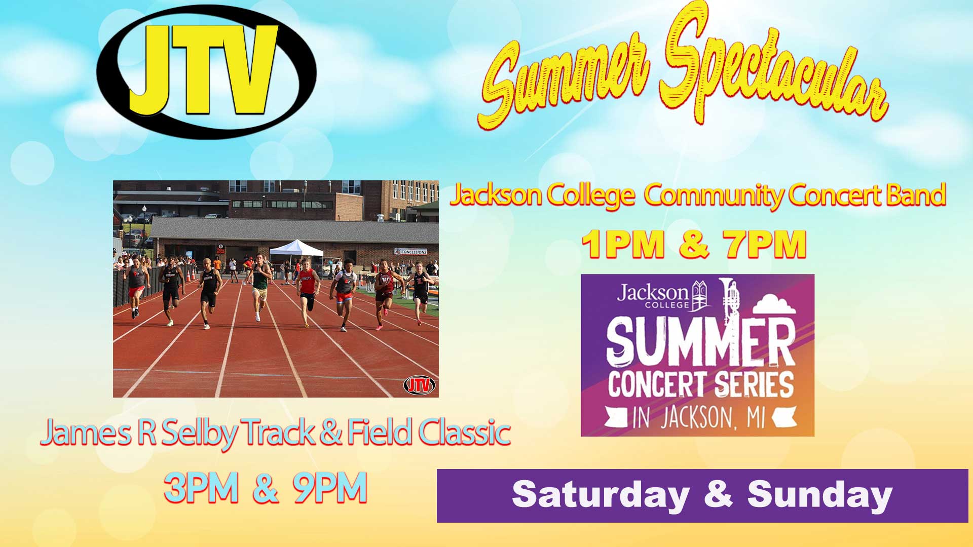 Saturday, July 15 - Sunday, July 16, 2023 | JTV