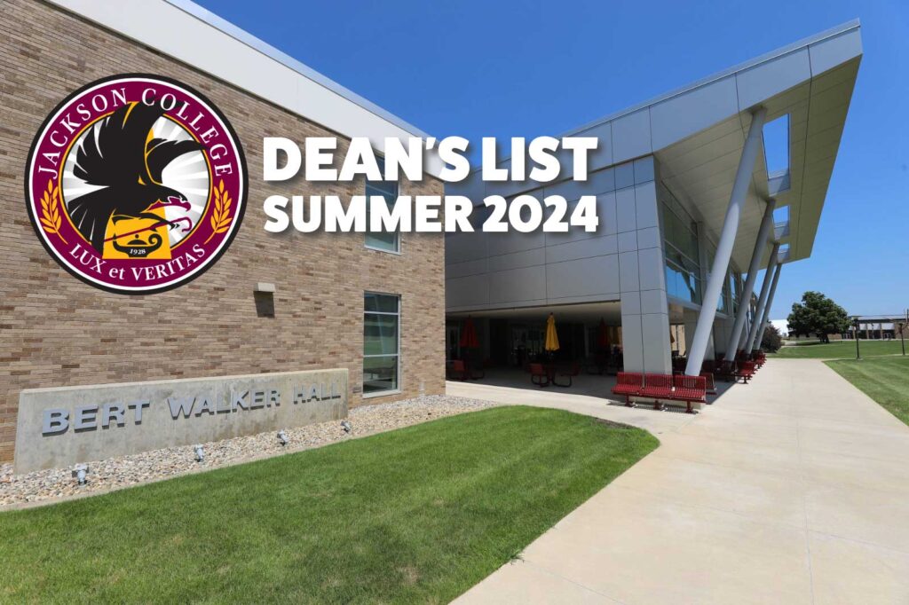 Jackson College Announces Dean’s List for Summer 2024 | JTV