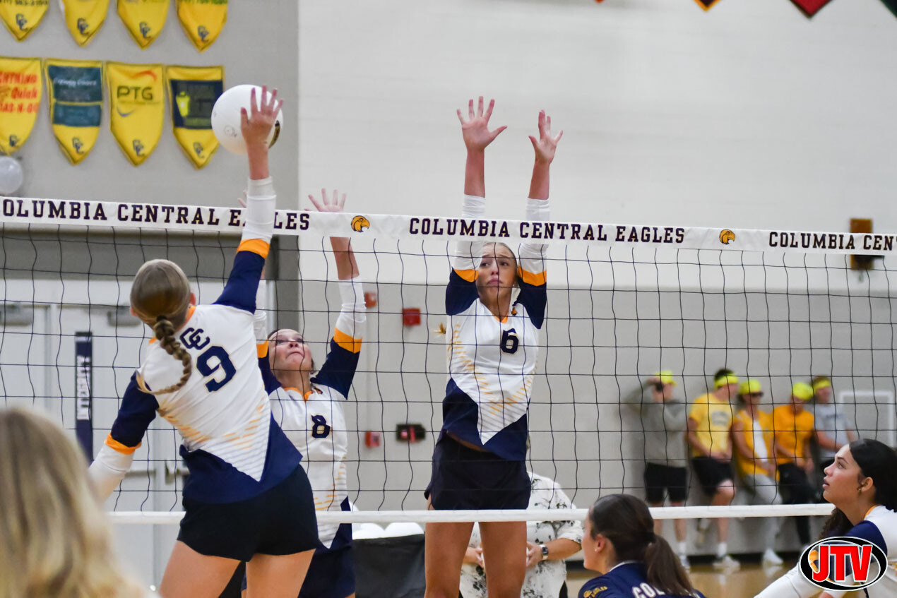 Volleyball Manchester vs Columbia Central, 9-4-2025 | Photo Gallery | JTV