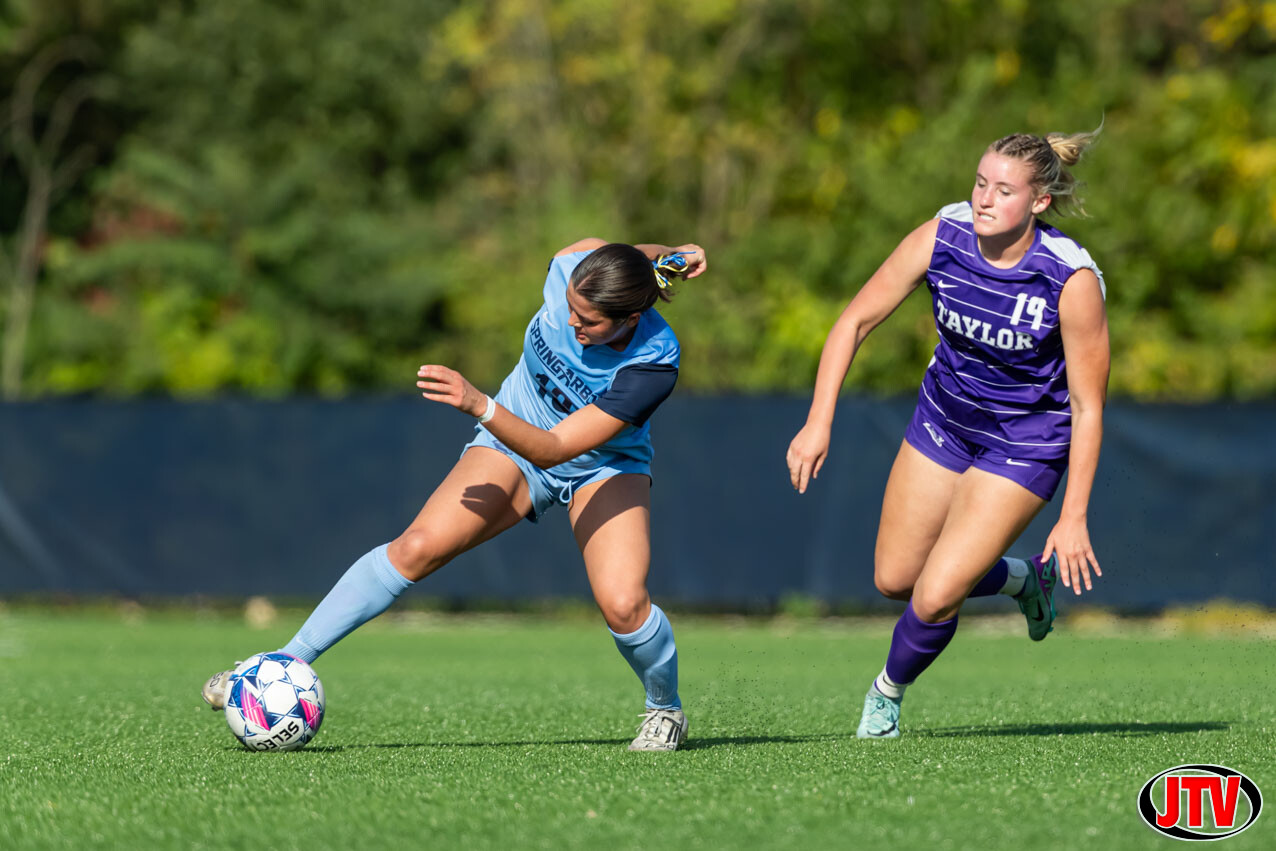 Women’s Soccer Taylor vs Spring Arbor Univ., 10-4-25 | Photo Gallery | JTV
