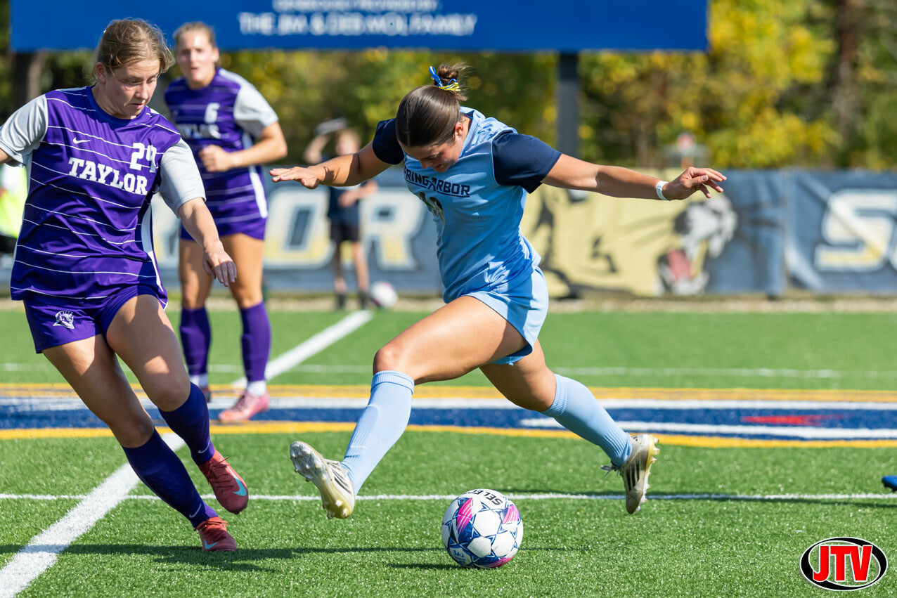 Women’s Soccer Taylor vs Spring Arbor Univ., 10-4-25 | Photo Gallery | JTV